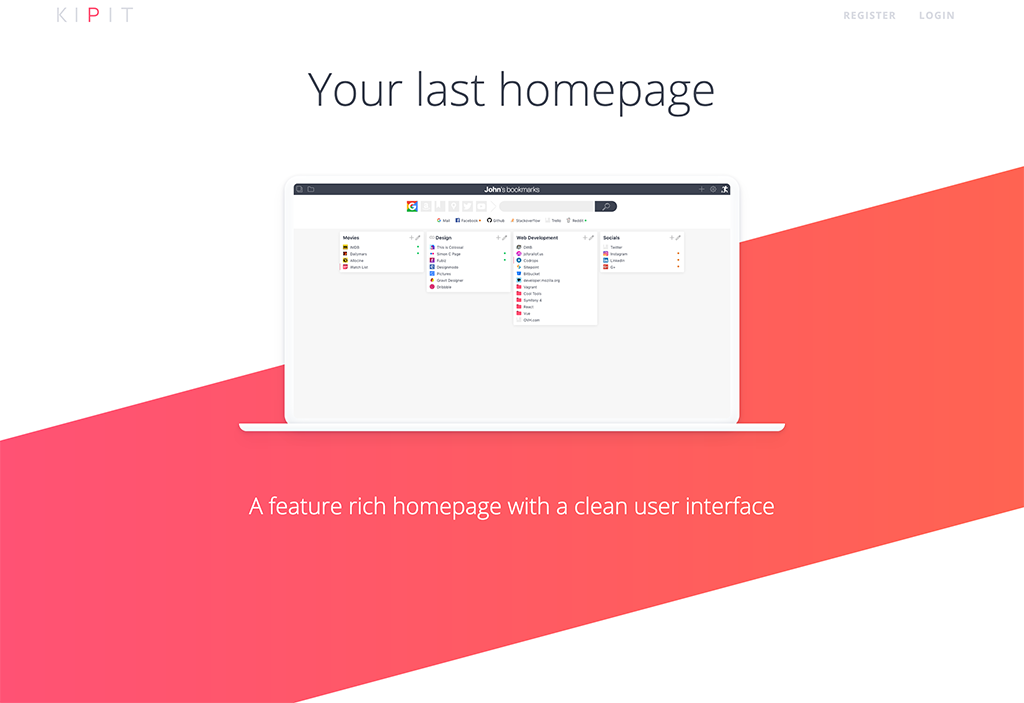Kipit.io - Bookmarks and notes, stored in the perfect way